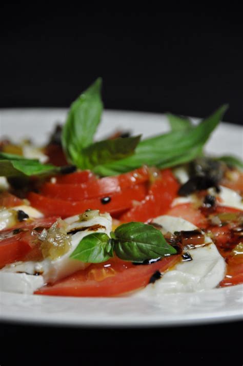 Salade De Tomates Et Mozzarella Buffala Au Basilic Easycooking