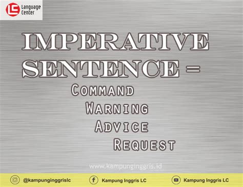 Penjelasan Jenis Dan Contoh Kalimat Perintah Dalam Bahasa Inggris Riset