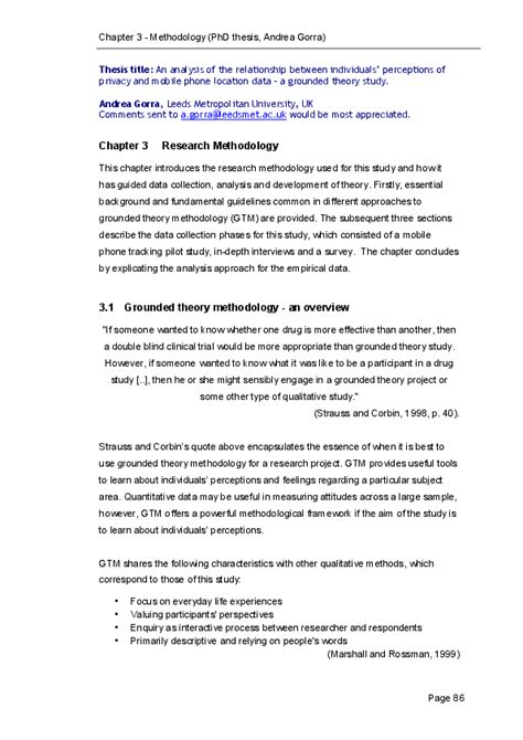 pdf chapter 3 methodology phd thesis andrea gorra chapter 3 research methodology mas