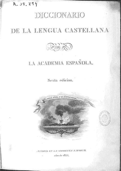 Diccionario de la lengua castellana Por la Real Academia Española