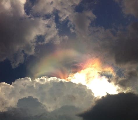 Fire Rainbow Clouds KL 2015 Natural Phenomena Nature Photography