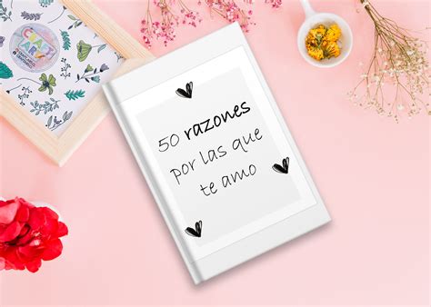 Libro Digital 50 Razones Por Las Que Te Amo Craft Art