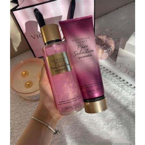 Kit Shimmer Victoria S Secret Kit Creme Hidratante 236ml Body Splash