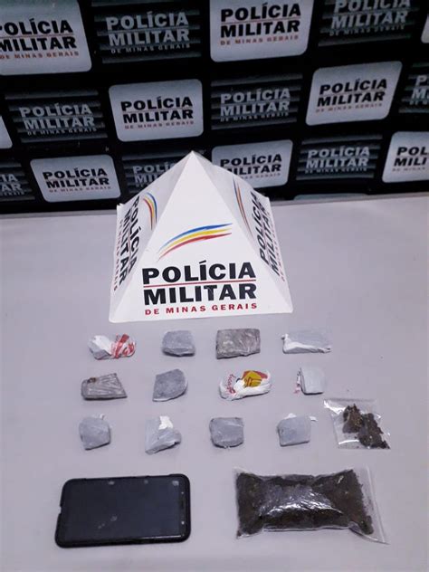 Após denúncia PM apreende tabletes de maconha em Pará de Minas