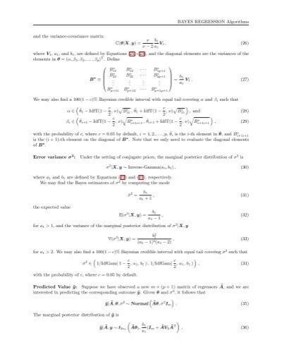 bayes regression