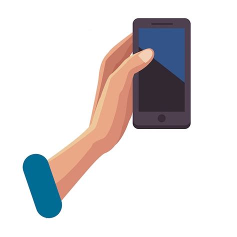 Premium Vector Hand Holding Smartphone