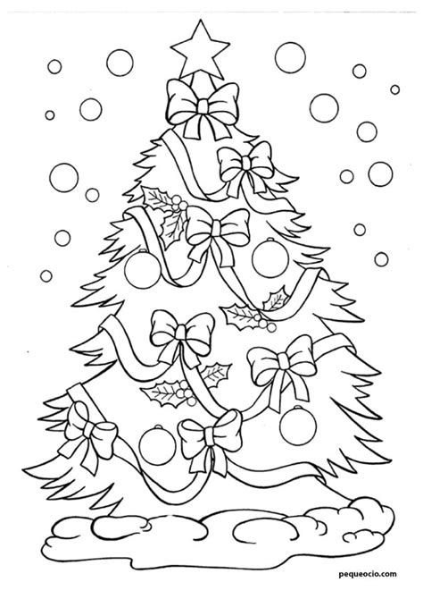 Rboles De Navidad Para Colorear Y C Mo Dibujar Un Rbol Navide O