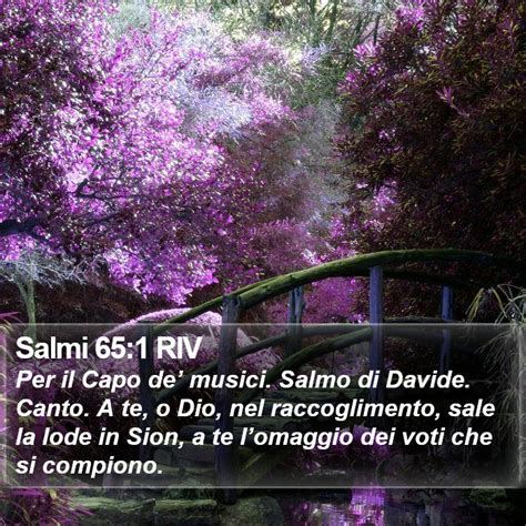 Salmi Riv Per Il Capo De Musici Salmo Di Davide Canto