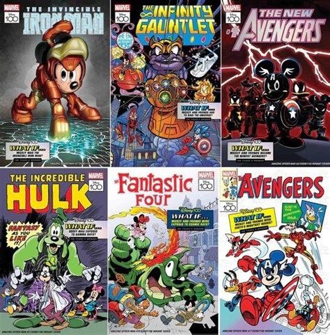 MARVEL TO CELEBRATE DISNEY100 WITH VARIANT COVERS FEATURING MICKEY