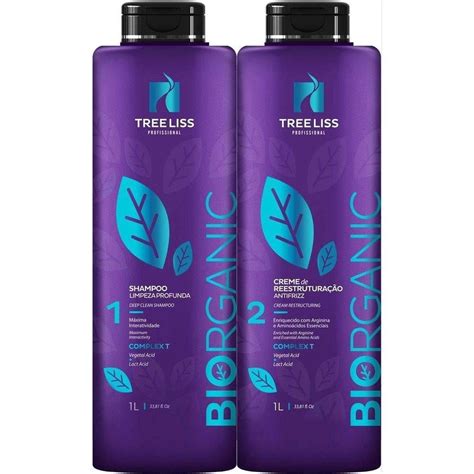 Tree Liss Escova Progressiva Biorganic Sem Formol 1L Submarino