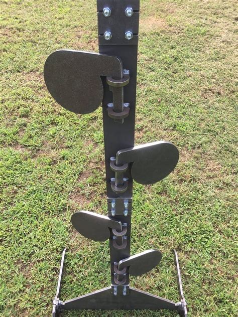 AR500 Steel Target Dueling Tree Stand Weld Free Design