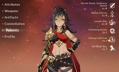 Genshin Impact Dehya Talent Guide Gameranx