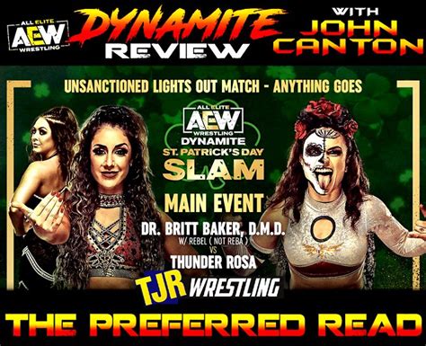 The John Report AEW Dynamite 03 17 21 Review TJR Wrestling