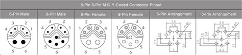 Everything About M12 Connector Coding Coding Chart Pinout 57 OFF