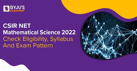 csir net mathematical sciences 2022 check eligibility exam pattern syllabus and books