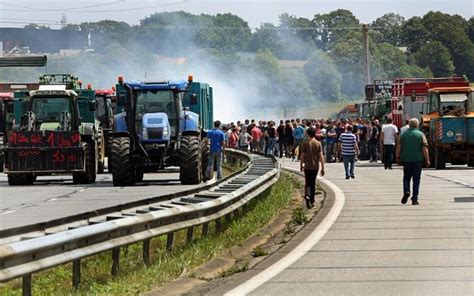 Eleveurs Tous Les Blocages En France Carte Le T L Gramme