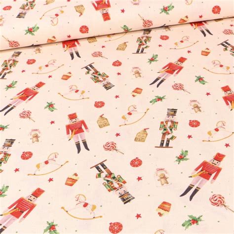 Tissu Coton Bio GAMM Casse Noisette NOEL De Couture Mercerie 1 99