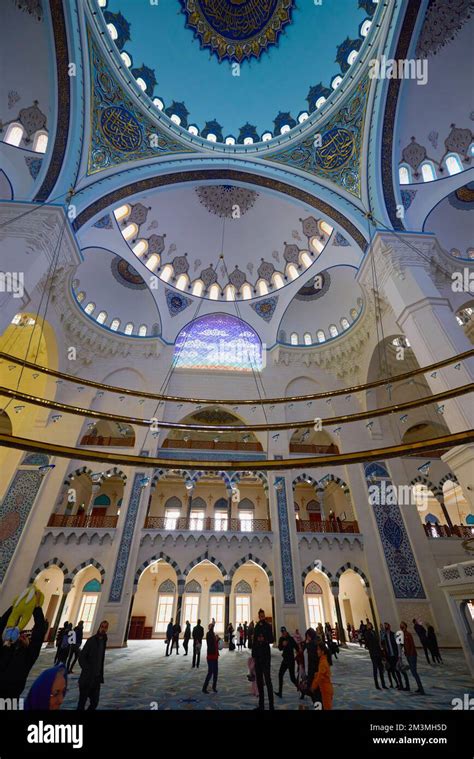 Istanbul Turquie 29 novembre 2022 Mosquée Camlica images intérieures