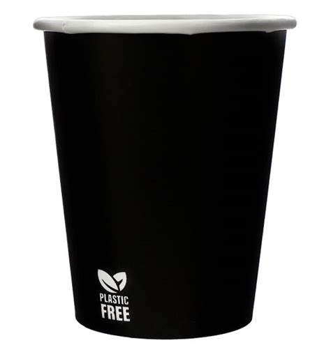 Vaso Cart N Plastic Free Negro Oz Ml Cm Uds