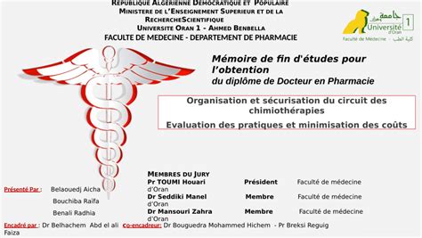 PDF Organisation et sécurisation du circuit des chimiothérapies