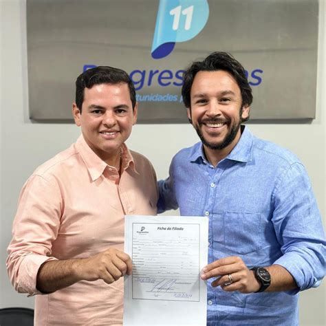 Thiago Santana se filia ao Progressistas e dá primeiro passo para