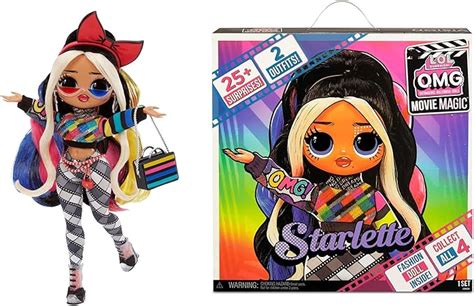 LOL Surprise OMG Movie Magic Starlette Fashion Doll With 25 Surprises