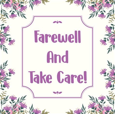 Free Printable Farewell Cards Printable Templates