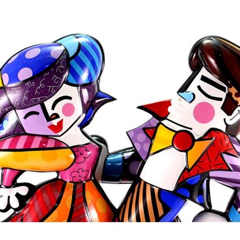 Figura Swing 47 Cm Romero Britto GOEBEL Russoraffaele It