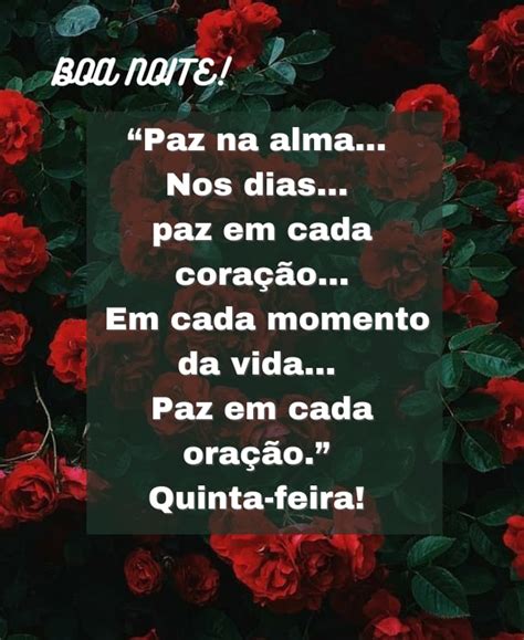 40 Frases De Boa Noite Quinta Feira Lindas Imagens E Flores