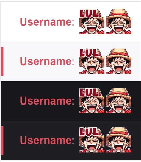 One Piece Luffy LUL Twitch Emote Luffy From One Piece Twitch Etsy