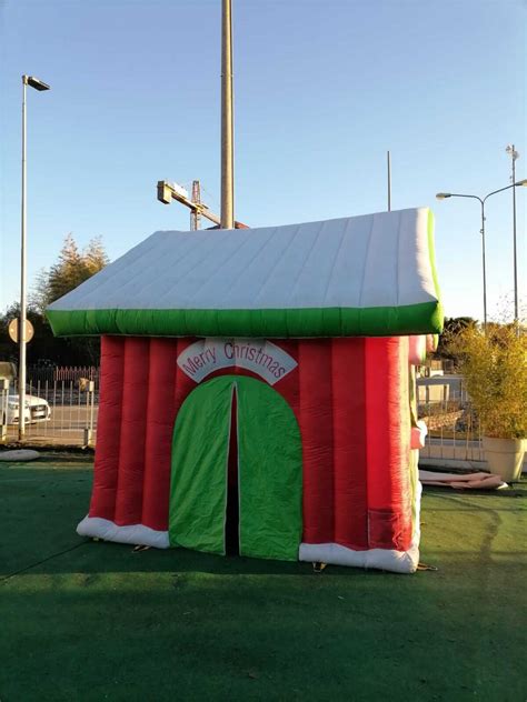 Casetta Di Babbo Natale Gonfiabile Gonfiabili Market
