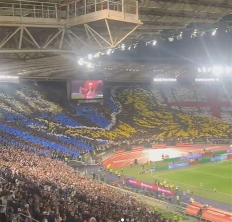 Fiorentina Inter Le Coreografie Mozzafiato E L Inno Di Gaia FOTO E VIDEO