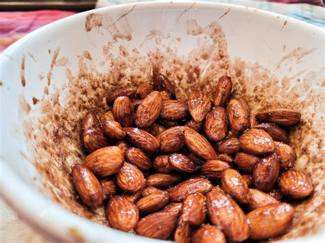 Schnelles Rezept für gebrannte Mandeln in der Mikrowelle