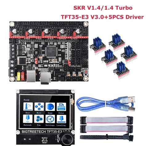 BIGTREETECH BTT SKR 1 4 Turbo SKR V1 4 Control Board TFT35 E3 V3 0