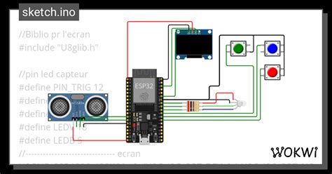 Sylvain Cap Avec Ecran V Wokwi Esp Stm Arduino Simulator