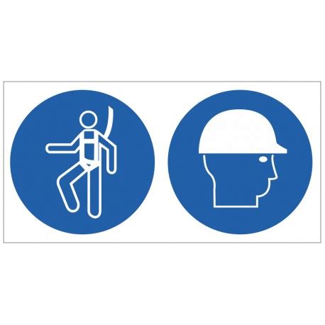 Pictogramme Casque De Protection Obligatoire Casque De Protection