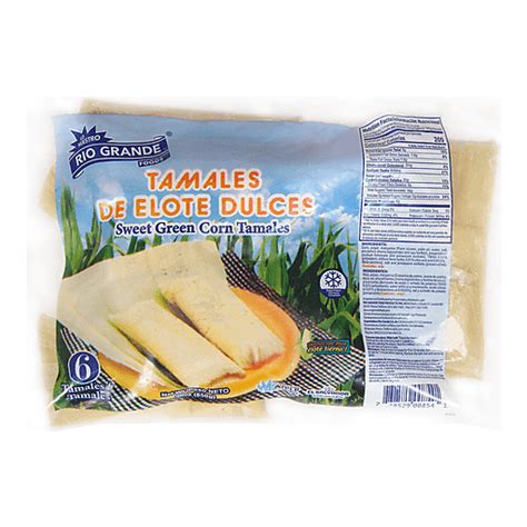 Rio Grande Foods Tamales Sweet Green Corn 6 Ea Mexican Foodtown