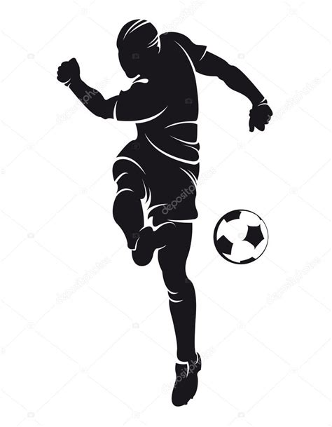 Fußball Silhouette Vektor