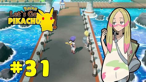 Pokemon Lets Go Pikachu And Eevee 31 Thách Đấu Trainer Mina YouTube