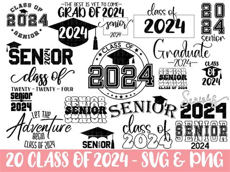 Senior 2024 Svg Senior Class Of 2024 Svg Graduation 2024 Etsy Porn