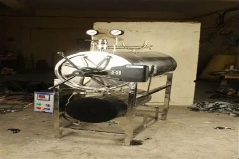 Stainless Steel Horizontal High Pressure Cylindrical Steam Sterilizer