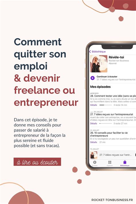 Dans cet épisode de podcast je te donne mes conseils pour passer de