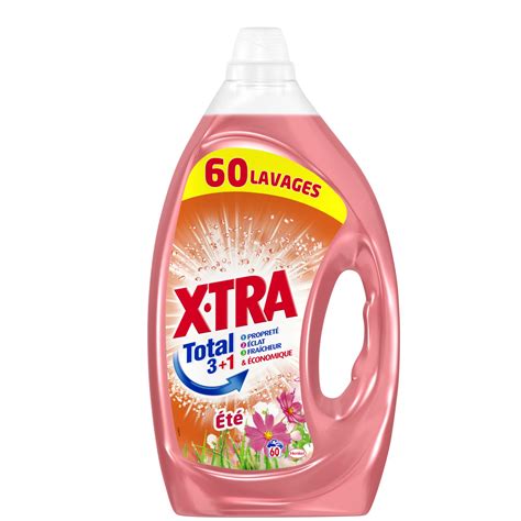 X Tra Lessive Liquide Total 25 Doses 1 25L Commandez En 50 OFF