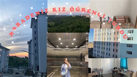 SAMSUN KARADENİZ KIZ ÖĞRENCİ YURDU ODA TURU tüm detaylarıyla