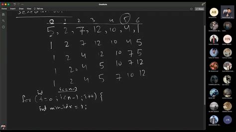 sorting methods selection and insertion sort time complexity youtube