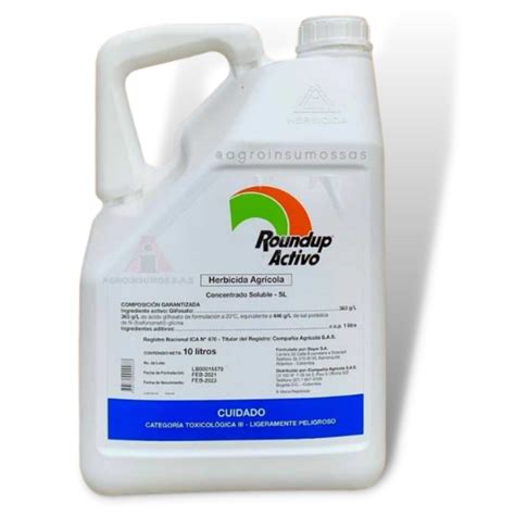ROUNDUP X 10 LITROS Grupo Surticampo