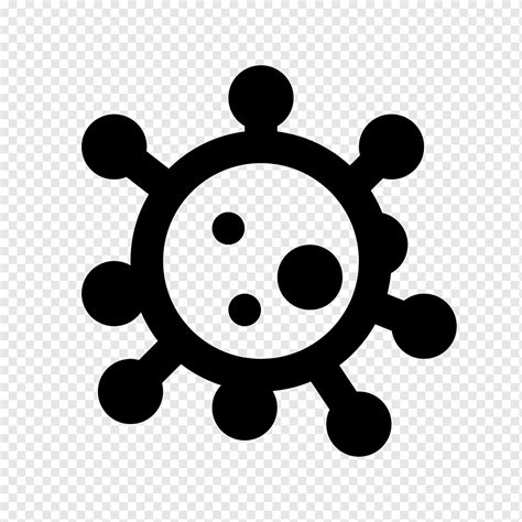 Computer Icons Computer Virus Green Virus Cell Black Microorganism