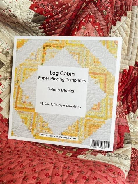 Shop Quilting Patterns Felicia S World Log Cabin Quilts Log Cabin
