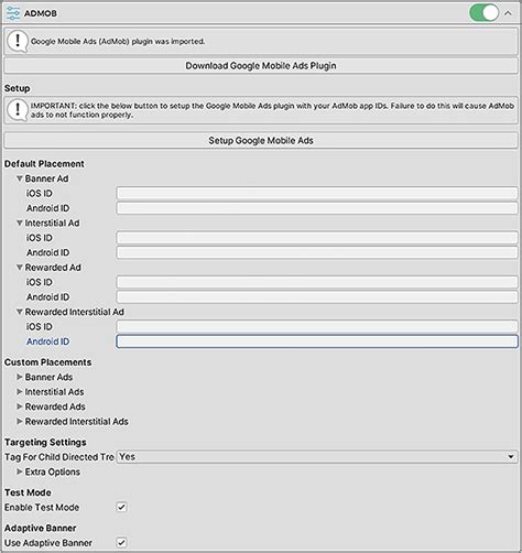 Setup AdMob Easy Mobile User Guide