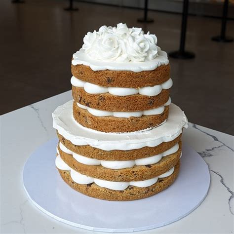 Chocolate Chip CookieWedding Tiered Cake Oakmont Bakery